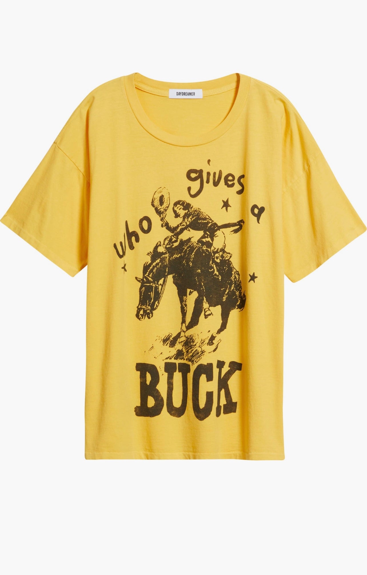 Daydreamer Who Gives A Buck Merch Tee – Born to Bolt