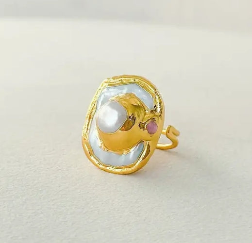 Easton Elle Orca Pearl Ring – Born to Bolt